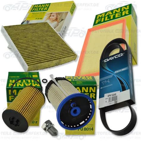 MANN FILTERSATZ WARTUNGSPAKET Kit XXL AB AUDI A3 Q2 TT 1 6 2 0 TDi M Wa 1 EUR 95 47 PicClick DE