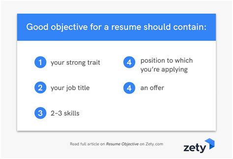 Resume Objective Examples How To Guide