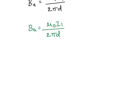 Solved A Determine The Magnitude And Direction Of The Magnetic Field