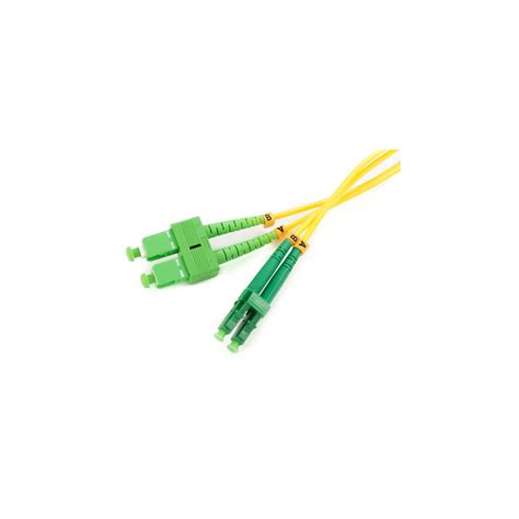 PATCHCORD ŚWIATŁOWODOWY SM 5M DUPLEX 9 125 SC APC LC APC 3MM Sklep