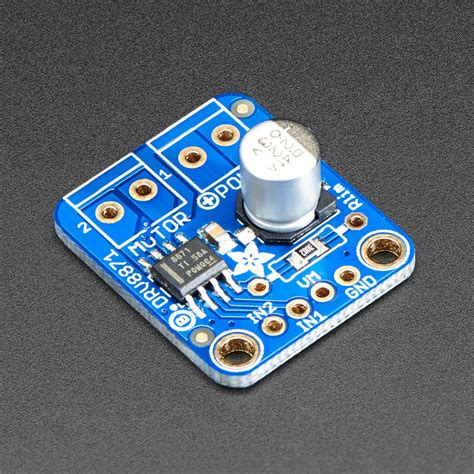 Adafruit Drv8871 Dc Motor Driver Breakout Board Adafruit Drv8871 Dc Motor Driver Breakout Board