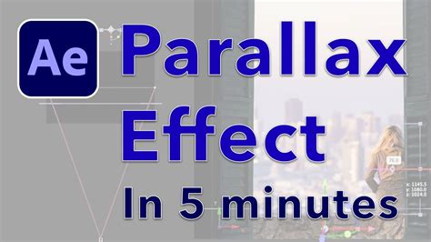 2 5D Parallax In 5 Minutes After Effects Tutorial YouTube