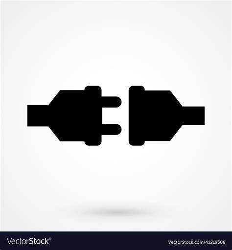 Socket Plug Royalty Free Vector Image VectorStock