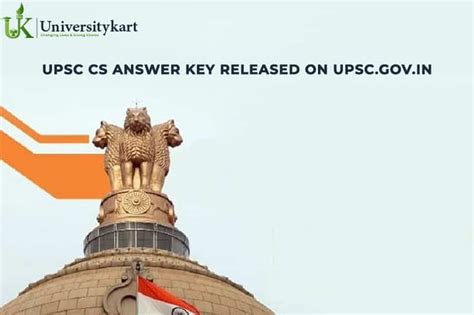 UPSC CS Answer Key Released On Upsc Gov In UniversityKart