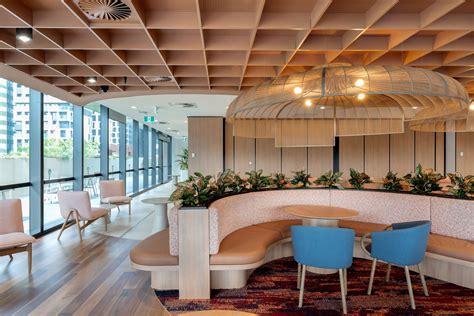 Versatility Of Polytecs Tasmanian Oak Woodmatt Showcased At Rmh Futures Workspace