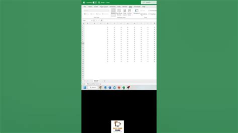 How To Enable And Disable Gridlines In Microsoft Excel Shorts Youtube