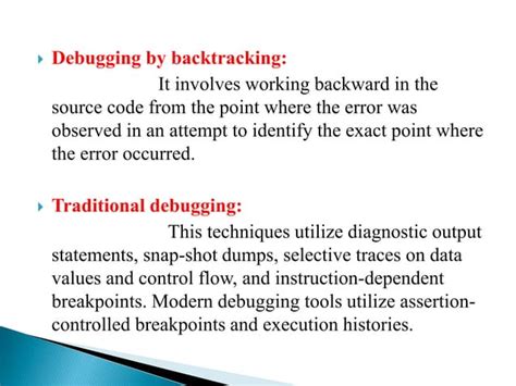 Unit Testing And Debugging PPTX