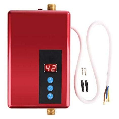 SJLERST 5 5KW Mini chauffe eau électrique instantané système de