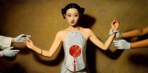 油畫 家筆下的肚兜美人美哉 每日頭條