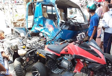 ដាច់ហ្រ្វាំងកណ្តាលក្រុង រន្ធត់គ្រប់គ្នា Khmerload