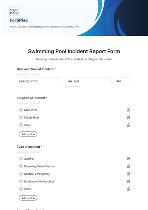 Free Pool Templates To Edit Online