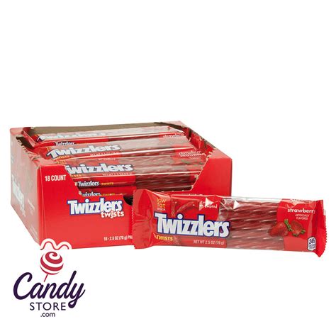 Twizzlers Candy Strawberry 18ct Packs