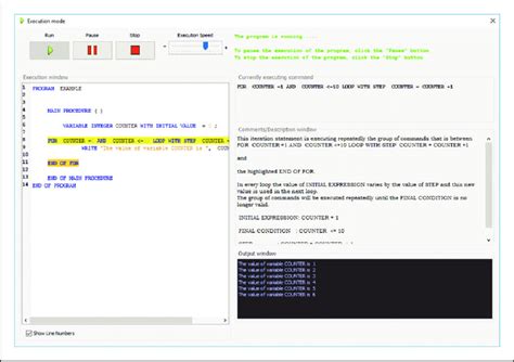 A Snapshot Of The Execution Of A Program Download Scientific Diagram