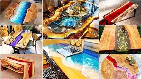 The Art Of Resin Epoxy Tables Merging Craftsmanship And Innovation