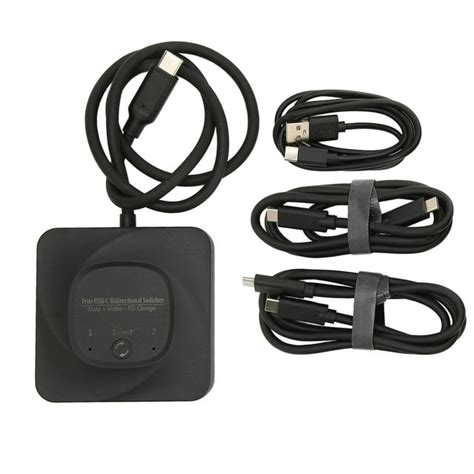 Usb C Switch 2 In 1 Output Plug And Play 8k 60hz Hd Type C Bi Direction