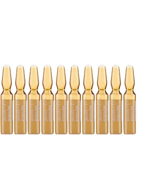 Mesoestetic Glycolic Acid Ampoules Glycolic Acid Vitamin E Vitamin F