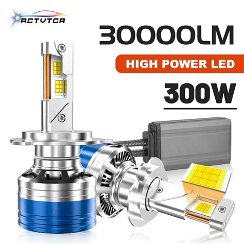 Farol LED De Alta Pot Ncia Para Carro L Mpada Turbo Luz De Nevoeiro