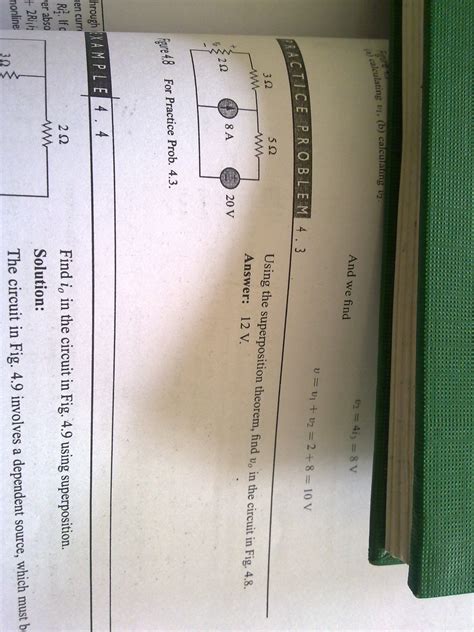 Using Superposition Theorem Find V0 In Circuit In Chegg