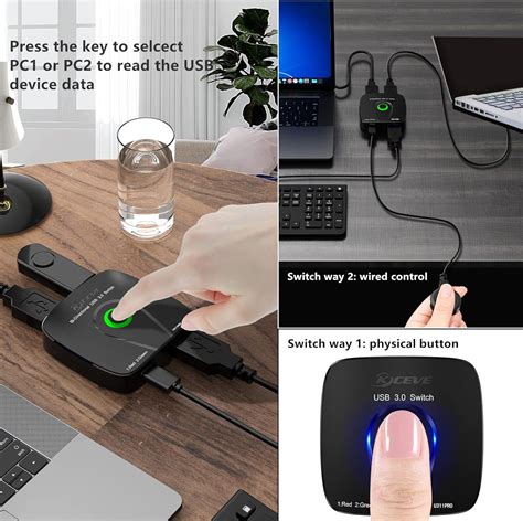 Usb 30 Switch Selector Bidirectional Usb Switcher Ubuy India