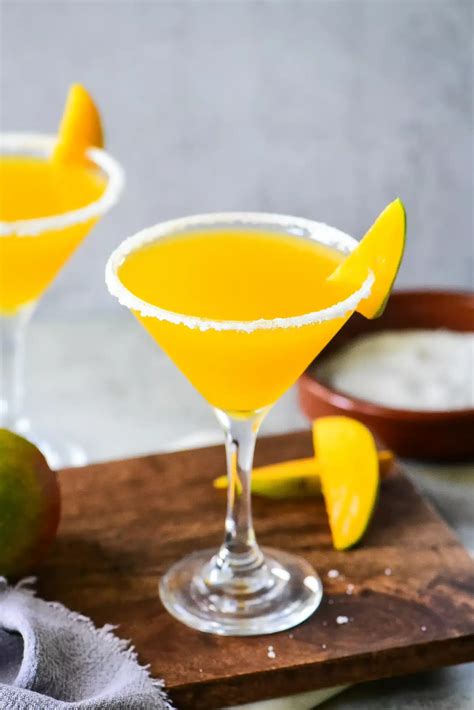 Mango Martini Cocktail Recipe Dude That Cookz Recipe Mango