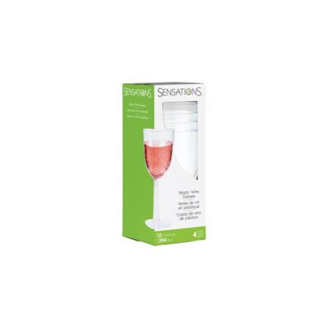 Clear Plastic Wine Glasses 12 Oz Pack Of 14 14 Pack Frys Food Stores