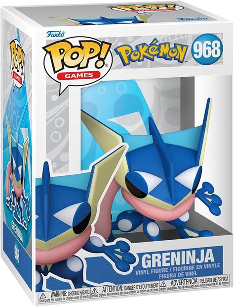 Funko Pop Games Pokemon Greninja Amazonca Toys And Games