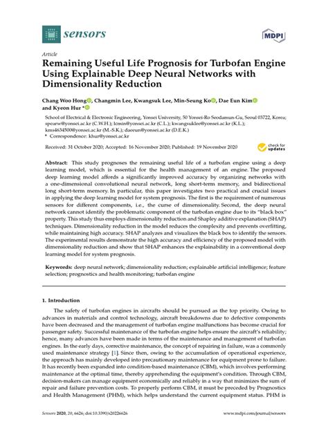Remaining Useful Life Prognosis For Turbofan Engin Pdf Deep Learning Artificial Intelligence