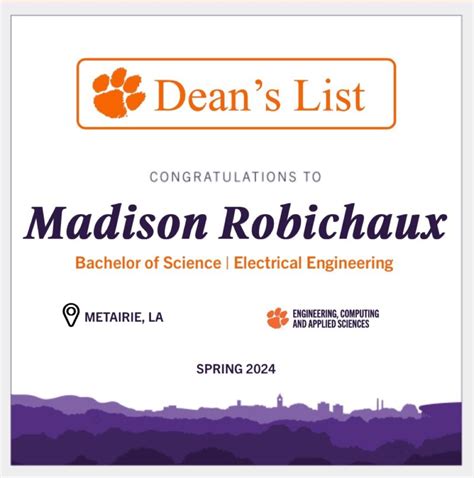 I Am Very Proud To Announce That I Have Earned A Spot On Clemson