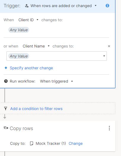 Why Is My Automation To Copy Rows To Other Sheet Missing Data From Certain Columns Smartsheet