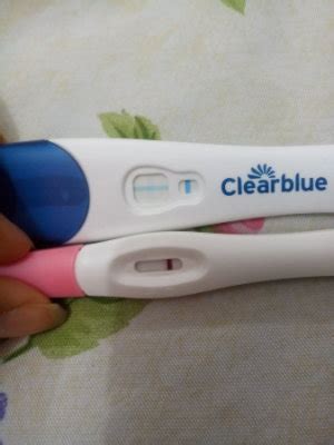 Teste Do Clearblue Plus Positivo E Teste Confira Pratic Negativo