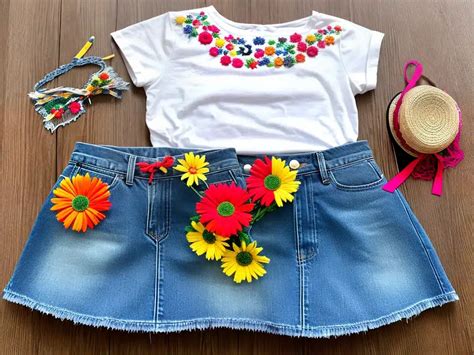 Transforme Peças Básicas em Trajes Juninos Incríveis