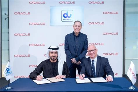 Oracle And Du Collaborate To Launch Sovereign Hyperscaler Cloud Services Satyendra Pasalapudi☁