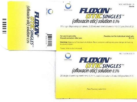 Floxin Fda Prescribing Information Side Effects And Uses