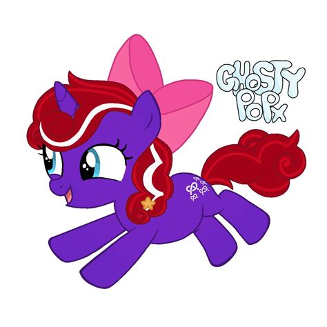 Pretzel Twist Mlp Oc By Xghostypopx On Deviantart