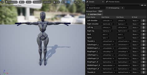 如何在ue5中进行人物动作重定向animation Retargeting 菜鸟少侠 博客园