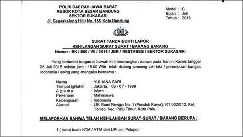 Contoh Surat Pernyataan Hilang Sertifikat Surat Permohonan Desain Contoh Surat QmygZdPQp