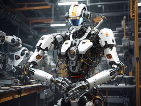 Premium Ai Image Revolutionizing Digital Factories Smart Industry Robot Arms At The Forefront