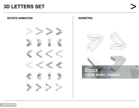 3d 서명보다 큰 알파벳 문자 세트 애니메이션 Isometric 와이어 프레임 벡터 3차원 형태에 대한 스톡 벡터 아트 및 기타 이미지 3차원 형태 벡터 표지판