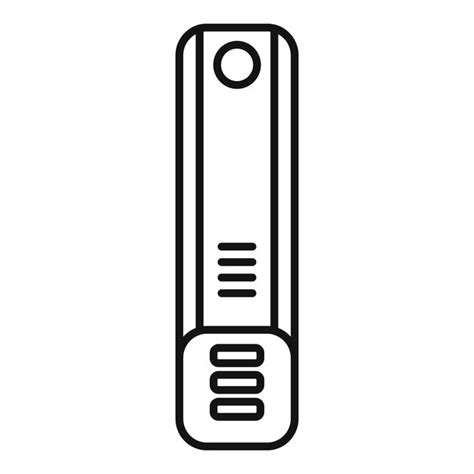 Premium Vector Modern Usb Flash Drive Line Icon