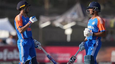 Yashasvi Jaiswal Shubman Gill Create History Become First Indian Pair