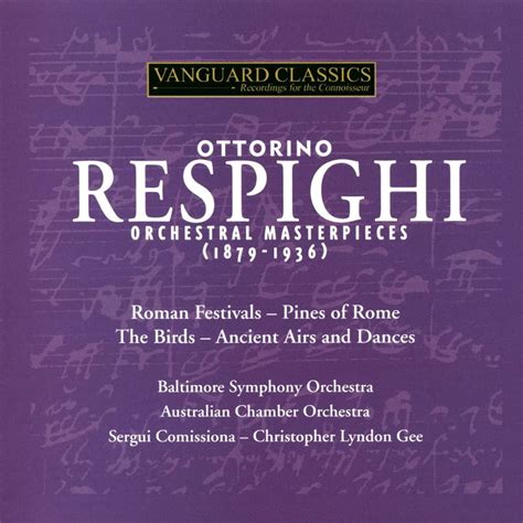 Ottorino Respighi Orchestral Masterpieces Μουσική Προσφορά