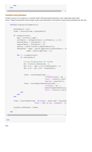 Tracking Pedestrians From A Moving Car Matlab Simulink Example G PDF