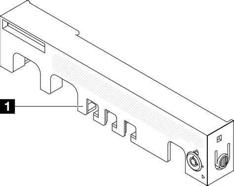 Thinkedge Se350 V2 Security Bezel For 10 25gbe I O Module Lenovo