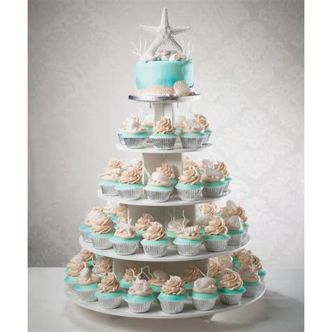 Seashell Assortment Gum Paste Layon 23 Hochzeitstorte Design