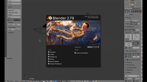 Blender 2 79 Interface Introduction Youtube