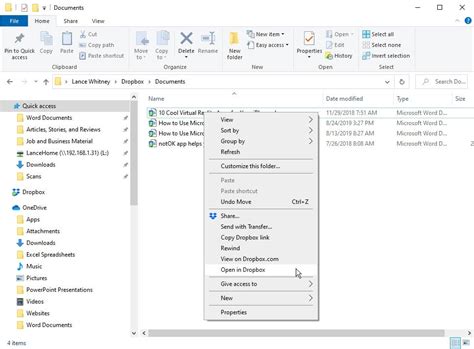 How To Use The Dropbox Desktop App Techrepublic