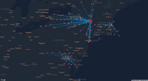 Geographic Network Map Spatial Network Mapping Tools And Features