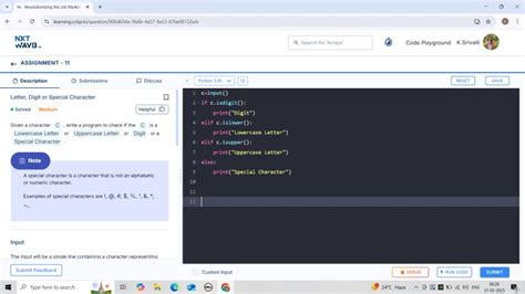 Day75 Nxtwave Programming Python Coding 100dayscodechallenge Jpnce Srivalli Kolluru