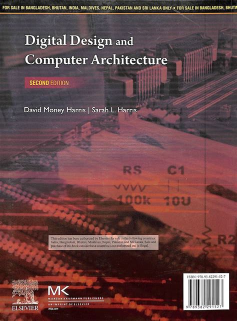 Digital Design And Computer Architecture By Sarah L Harris And David Harris 2012 Trade