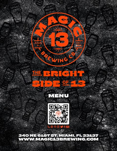 Menu Magic13brewing